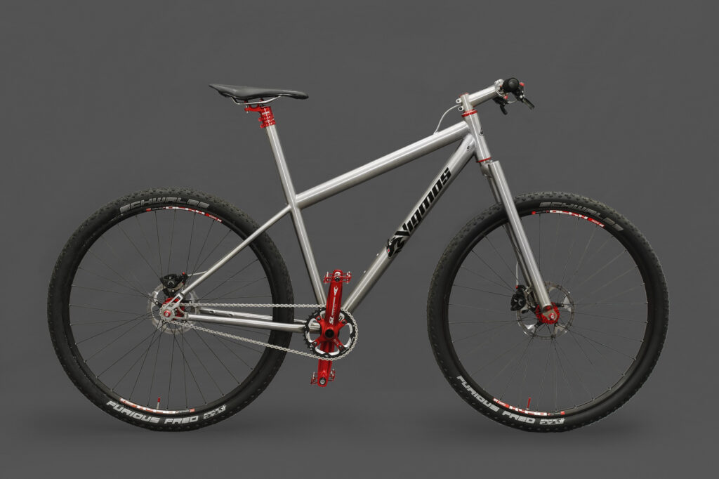 Bikes aus Titan und Titan Bike-Parts - Vigmos.de Fahrradbau aus Leipzig