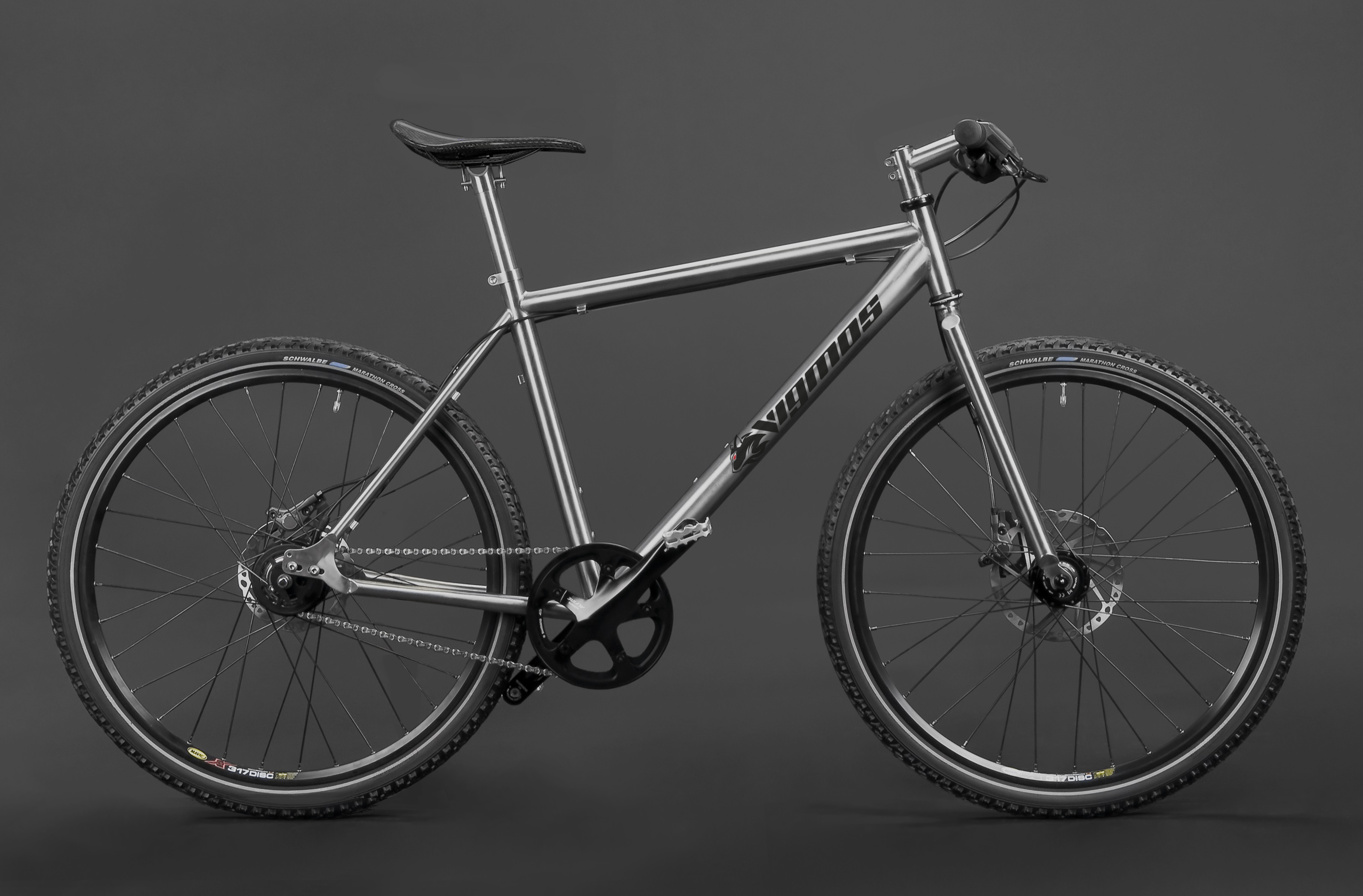 Titan 26/28″ Alfine Bike – Individueller Fahrradbau – Titanteile